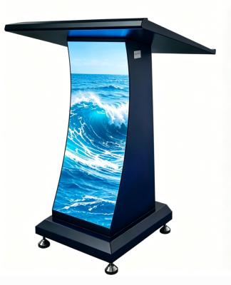 China P1.86 GOB Vertical Podium LED Display | Dedicated Digital Screen for Wedding Hall & Banquet Center Decoration for sale