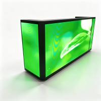 China Portable 6-Folding LED Reception Desk with Compact Folding and Ultra-Fast Setup for Events for sale