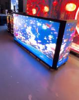 China Seamless 90-Degree Corner 6-Folding LED DJ Booth Display Counter with P2.6 P2.9 P3.91 Pixel Pitch for sale