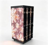 China IP65 Waterproof Outdoor 6-Folding LED Reception Desk with 1200 Nits Brightness for All-Weather Events for sale