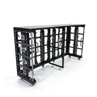 China Wireless APP Control 6-Folding LED Reception Desk with 500x1000mm Cabinet Size for Event Displays for sale