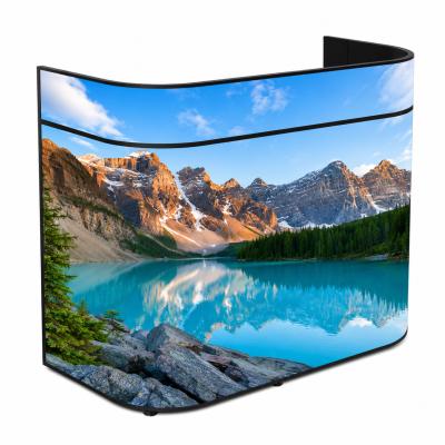 China P2.5mm GOB Front Desk LED Display with 600nits Brightness, Front Access Maintenance, and 3840Hz Refresh Rate for sale