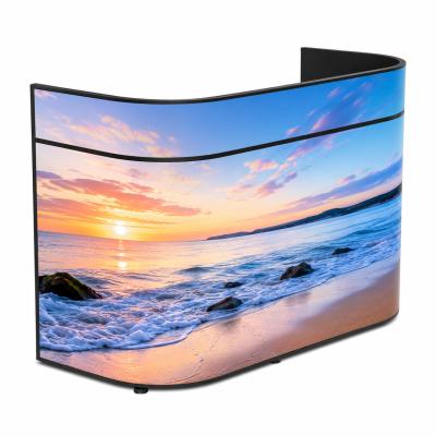 China P2.5mm GOB LED Display with 3840Hz Refresh Rate 600nits Brightness and Front Access Service for Front Desk for sale