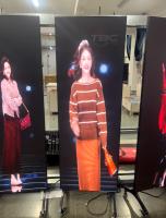 China Indoor P1.56 GOB LED Poster Display with 3000nit High Brightness Anti-Collision Protection and Ultra-Thin 33mm Cabinet for sale