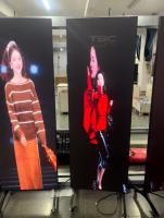 China P1.25 Ultra-Fine Pixel Pitch GOB LED Poster with 3000nit High Brightness and 33mm Ultra-Thin Cabinet for Premium Retail Displays for sale