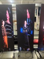 China Indoor P1.25 GOB LED Poster with 3-Zone Split Screen and Unlimited Multi-Panel Splicing Video Wall for sale