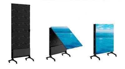 China P3.91 Indoor LED Poster with 1000nit Brightness Ultra-thin 33mm Front Service Digital Signage for sale