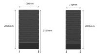 China P3.91 Indoor LED Poster with 1000nit Brightness Ultra-thin 33mm Front Service Digital Signage for sale