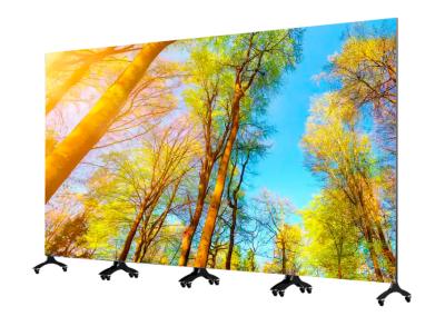 China Indoor P1.5625 GOB LED Poster Display with 600nit Brightness and 33mm Ultra-thin Panel for Front Window Advertising for sale