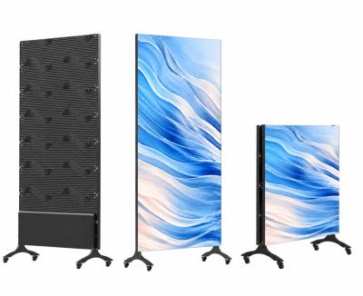 China GOB P2.5 LED Poster Display with 3000nit High Brightness and 33mm Ultra-thin Panel for Sunlit Window Advertising for sale