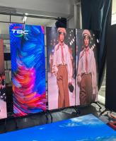 China 1mx2m P1.56mm Ultra Slim Foldable LED Poster for Digital Advertising and Commercial Promotion for sale