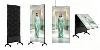 China P2.976 Foldable Double-Sided LED Poster Display with 800nit Brightness and 33mm Die-Cast Aluminum Cabinet featuring Front Access Service for sale