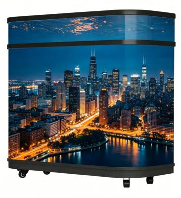 China P2.5 GOB LED Display with 3840Hz Refresh Rate Low Blue Light Mode and Front Access Service for Office Reception for sale