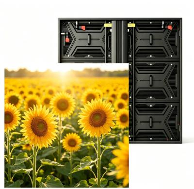 China Smart P2.976 Outdoor LED Display with 4500nit Brightness Cloud Control and Ultra Thin Cabinet for sale