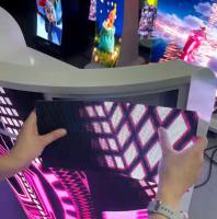 China U Shape GOB P2.5 LED Display with 650nit Brightness and Magnetic Front Maintenance for Indoor Front Desk for sale