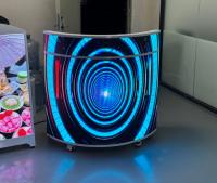 China Fine Pitch P1.86 GOB LED Display with 3840Hz Refresh Rate and Magnetic Front Maintenance for Reception Desks for sale