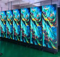 China Foldable LED Poster with P2mm Pixel Pitch and 3840Hz Refresh Rate for Dynamic Advertising Display in 640x1920mm Cabinet Size for sale