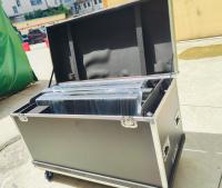 China Foldable LED Poster with 640x1920mm Cabinet Size and 3840Hz Refresh Rate for Front Service Maintenance for sale