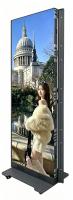 China Foldable LED Poster with 640x1920mm Cabinet Size and 3840Hz Refresh Rate for Front Service Maintenance for sale