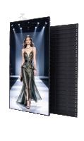 China Rolling Retractable Portable LED Poster Screen P0.78-P3.9mm 3840Hz WiFi Digital Signage for sale