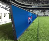 China Football P10mm Stadium Perimeter LED Display 6000nits High Brightness for sale