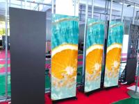 China Indoor P2.5mm Creative LED Display 640x1920 3840Hz LED Poster Display for sale