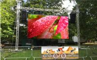China P3.91mm 500x500mm Stage Rental LED Display With Removable Power Box for sale
