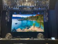 China P3.91mm 500x500mm Stage Rental LED Display With Removable Power Box for sale