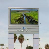 China 6000cd/Sqm Outdoor LED Billboard 1R1G1B P10 IP68 Dustproof for sale