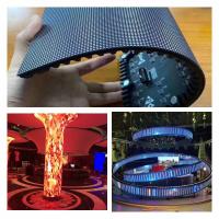 China P1.875mm Flexible Curved LED Screen Display IP43 Indoor 800cd/Sqm for sale