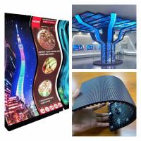 China 240x120mm P3mm Curved Led Display Screen 3840 High Refresh Rate for sale