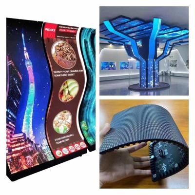 China 240x120mm P3mm Curved Led Display Screen 3840 High Refresh Rate for sale
