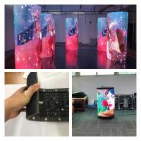 China Indoor P2.5mm Cylindrical LED Screen 320x160mm Front Magnetic Maintenance for sale