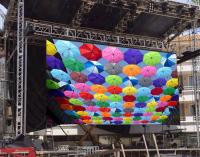 China 500x1000mm Outdoor Rental LED Screen 3.91mm Pitch 5000nits Brightness for sale