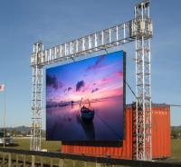 China 3.91mm Pitch Indoor Rental LED Display Spring Lock Connection Urtra Thin Aluminum Cabinet for sale