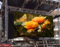 China 3.91mm Pitch Indoor Rental LED Display Spring Lock Connection Urtra Thin Aluminum Cabinet for sale