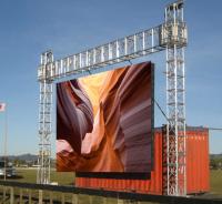 China Full Flip P3.91 Outdoor Rental LED Display COB 500x500mm 5000nits Brightness for sale