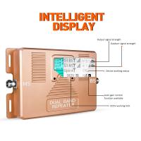 China Gold 4g Signal Booster 850MHz/AWS 1700MHz Signal Amplifier And Antenna for sale