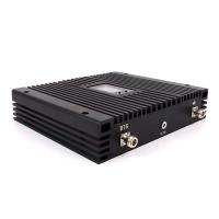 China Black Or Customized 80dB Gain Tri Band Signal Repeater For Mobile 2 3 4G Amplifier for sale