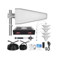 China High Gain 80db Tri Band GSM 3G 4G 5G Network Repeater for Custom Band 850/900/1800 MHz for sale