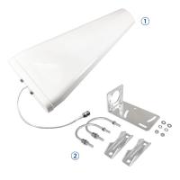 China 698mhz-2700mhz 3G Repeater Antenna Vertical Polarization 3g Booster Antenna for sale