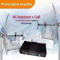China High Power 900MHZ 1800MHZ 2100MHZ 2G 3G 4G 5G Signal Booster for sale