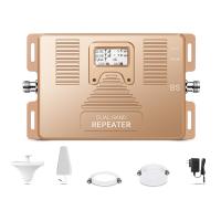 China Gold 4g Signal Booster 850MHz/AWS 1700MHz Signal Amplifier And Antenna for sale