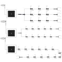 China 75dB Outdoor Mobile Phone Signal Booster 5000sqm Exterior Cell Phone Booster for sale