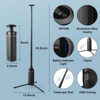 China 10W Rechargeable Camping Lights Searchlight Led Lantern Battery Powered 10800mAh for sale
