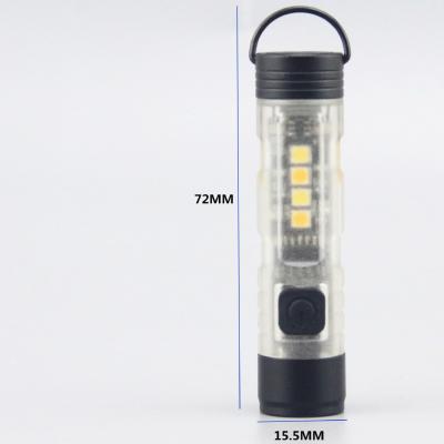 China 5050 Overhead Rechargeable Camping Flashlight Magnetic Hook Customized for sale