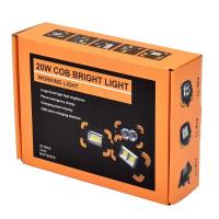 China Round Outdoor COB Rechargeable Camping Lights 100W 110V-220V for sale