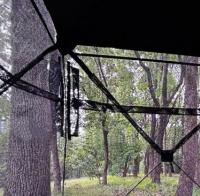 China Waterproof Camouflage Birdwatching Tent 270° Transparent For Hunting for sale