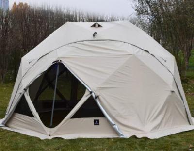 China 2000mm Waterproof Groundcover Outdoor Foldable Tent 200D Oxford Fabric Wind Resistance for sale