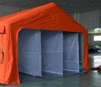 China Fireproof First Aid Lightweight Inflatable Tent Shelter PVC Laminated Airtightness for sale